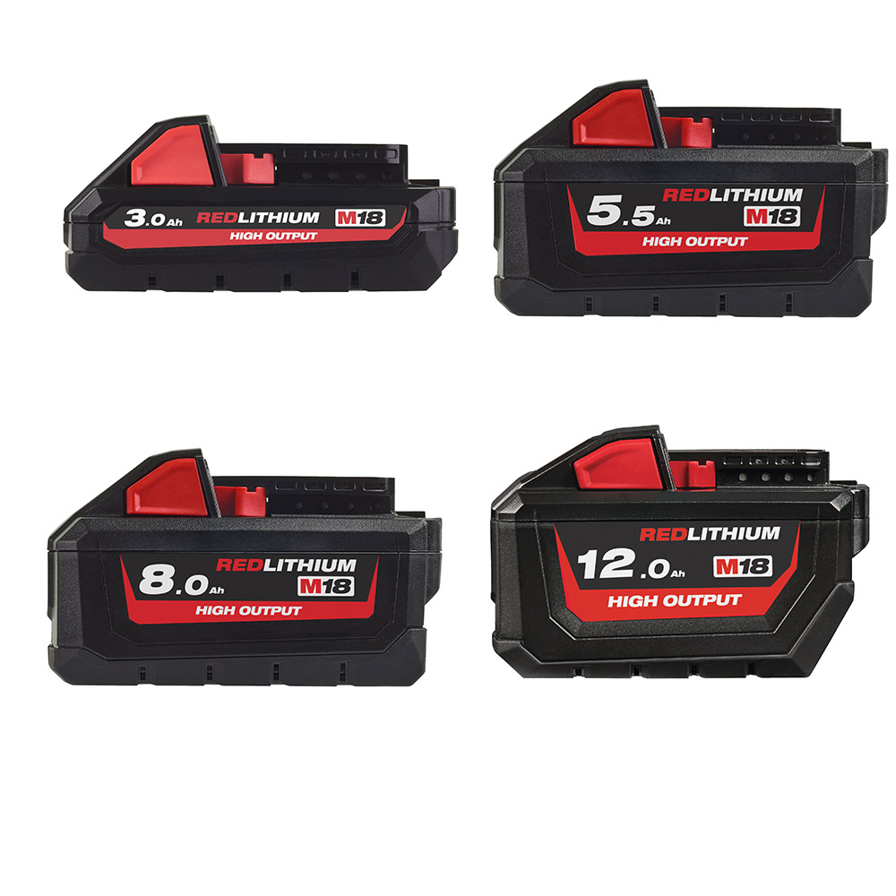 Milwaukee High Output 18 V Akku M18 HB5,5 5,5 Ah Li-Ion | mima.de